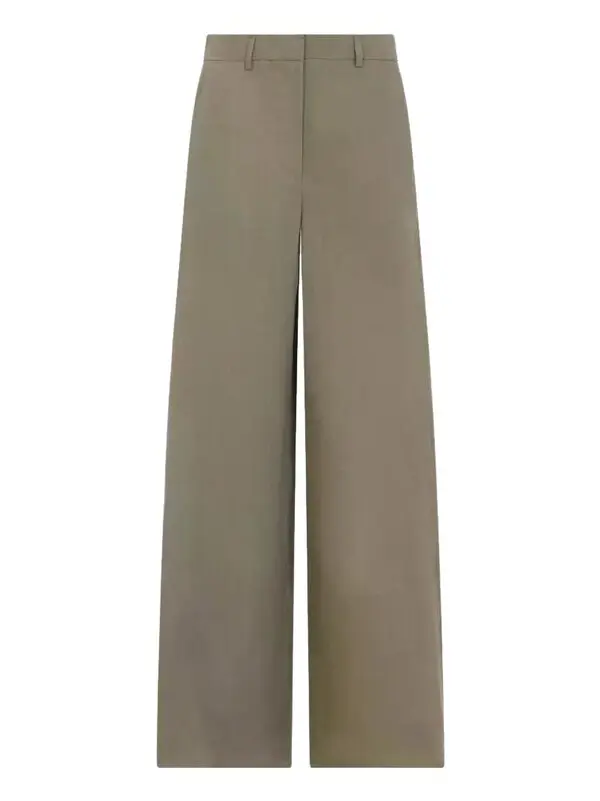 Giorgio Armani Wide-leg Trousers - Brown