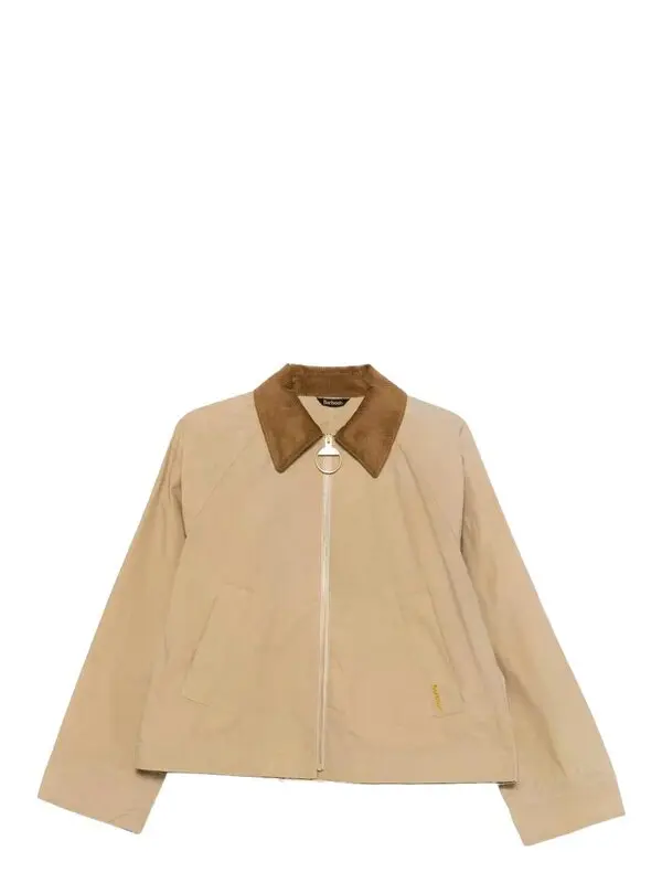 Barbour Corduroy-collar Jacket - Neutrals