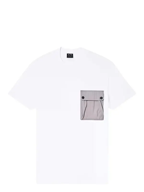 Armani Exchange Patch-pocket T-shirt - White