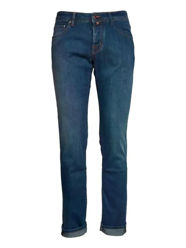 Jacob Cohen Nick Five-pocket Slim Jeans - Blue
