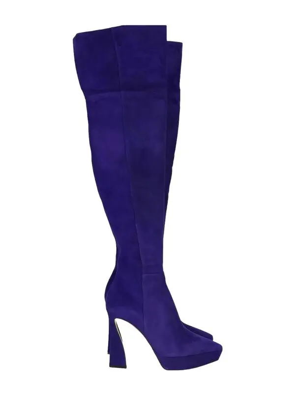 GIANVITO ROSSI Vertigo Over-the-knee Boots - Blue
