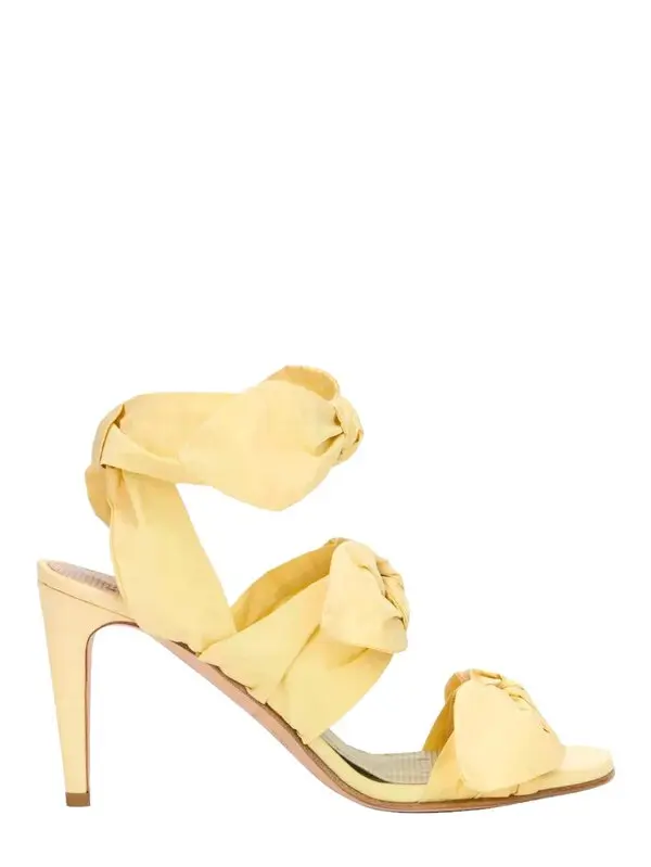 Red Valentino Bow-detail High-heel Sandals - Yellow