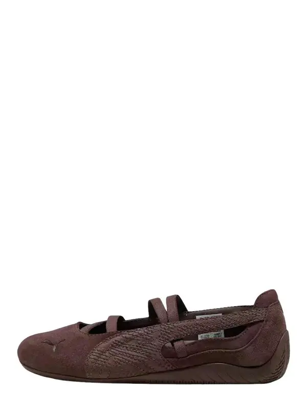 PUMA Speedcat Strap Ballet Sneakers - Brown