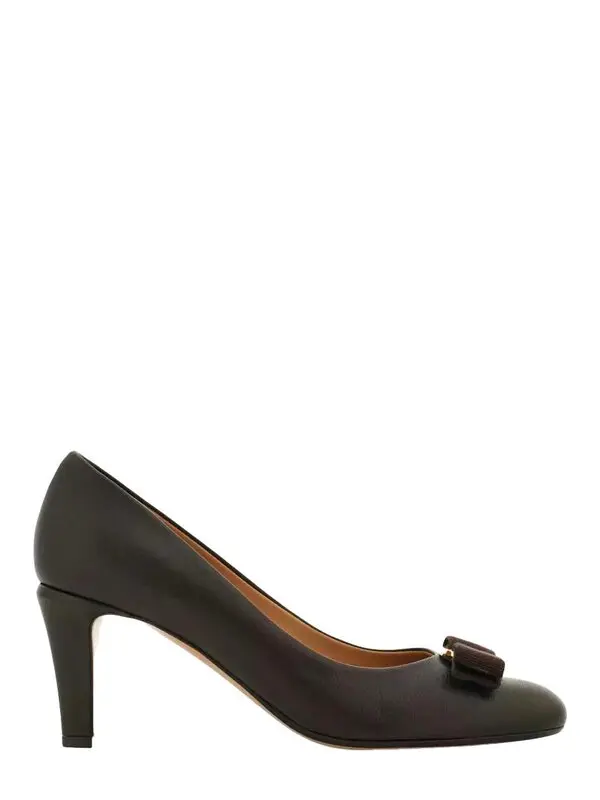FERRAGAMO Vara Bow Pumps - Brown