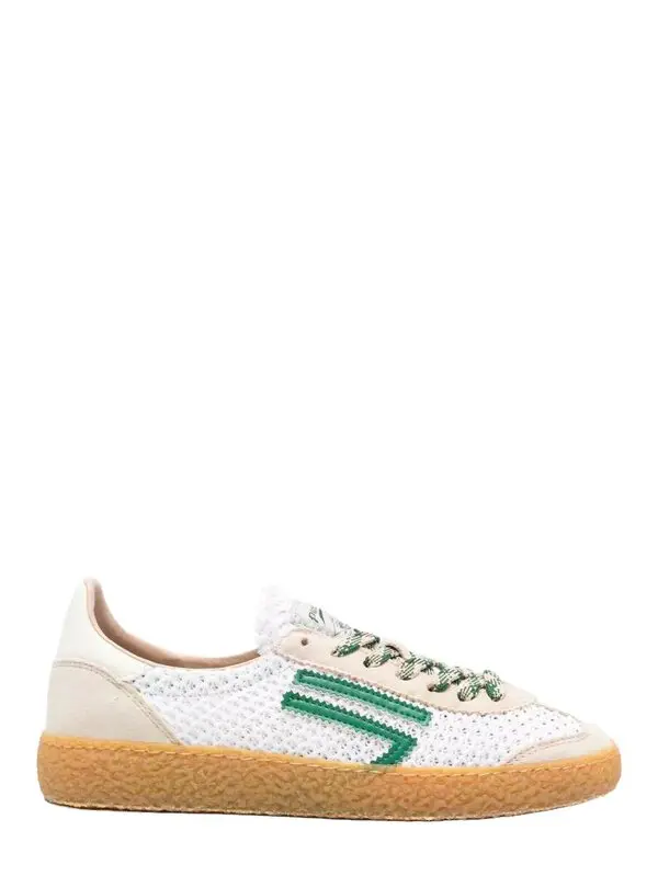 PURAAI Net-texture Sneakers - White