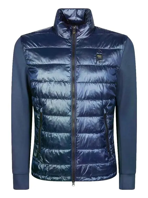 BLAUER. Quilted Jacket - Blue