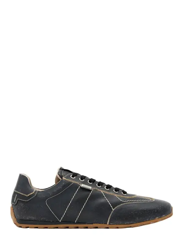 ALLSAINTS Liam Low Top Sneakers - Black