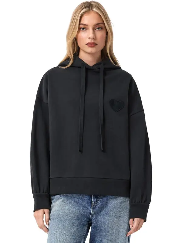 ALLSAINTS Lover Oversized Eli Hoodie - Blue