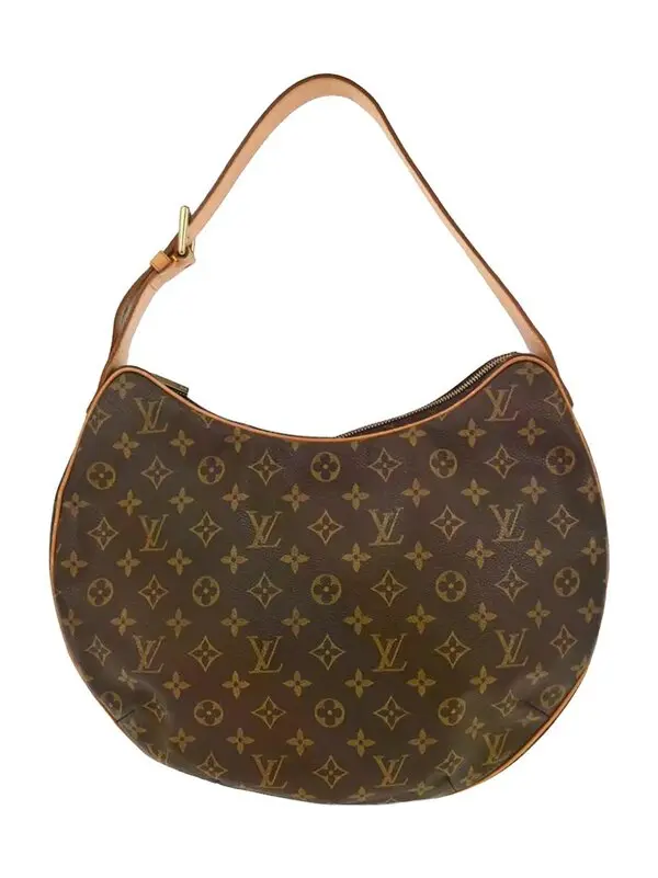 LOUIS VUITTON 2002 Gm Croissant Monogram Tote Bag - Brown