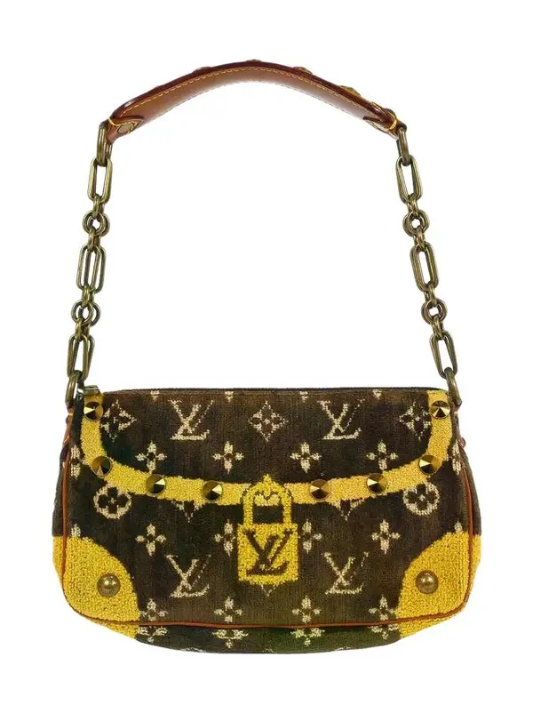 LOUIS VUITTON 2004 Trompe L'oeil Monogram Tote - Brown