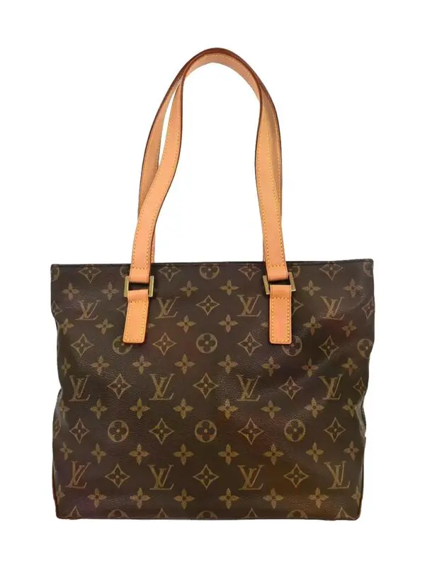 LOUIS VUITTON 2001 Piano Monogram Tote Bag - Brown