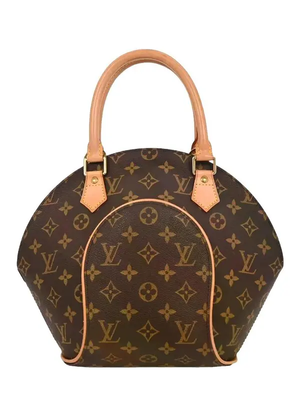 LOUIS VUITTON 1998 Pm Ellipse Monogram Top-handle Tote - Brown