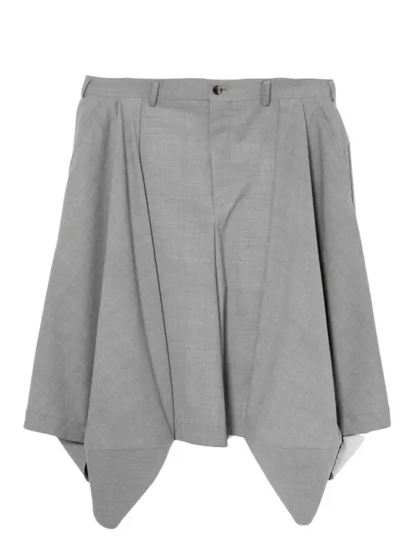 Comme Des Garçons Flapped Shorts - Grey