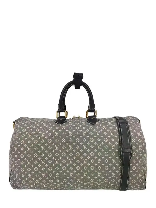 LOUIS VUITTON 2010 45 Idylle Speedy Voyage Duffle Bag - Blue