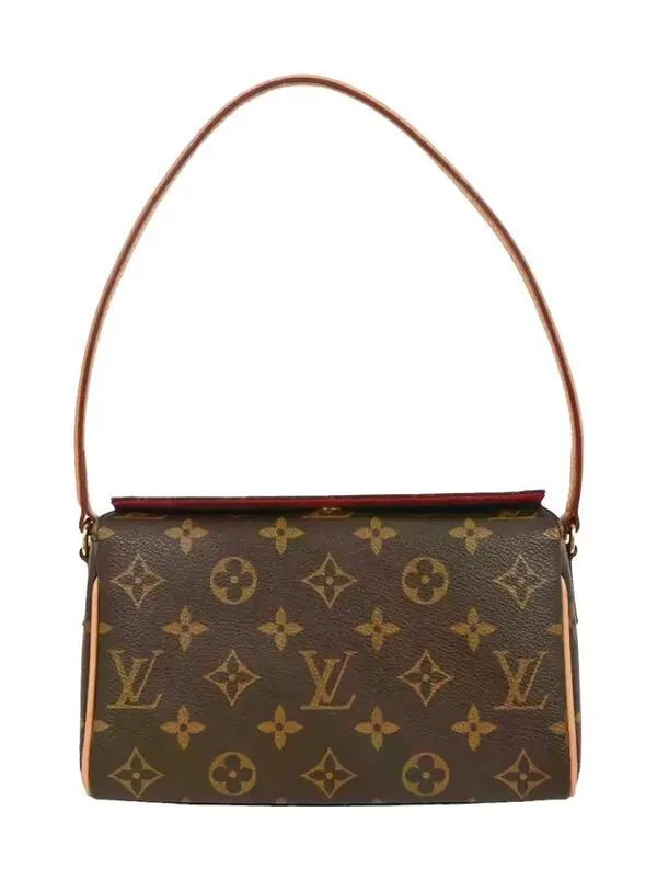 LOUIS VUITTON 2002 Recital Monogram Tote Bag - Brown