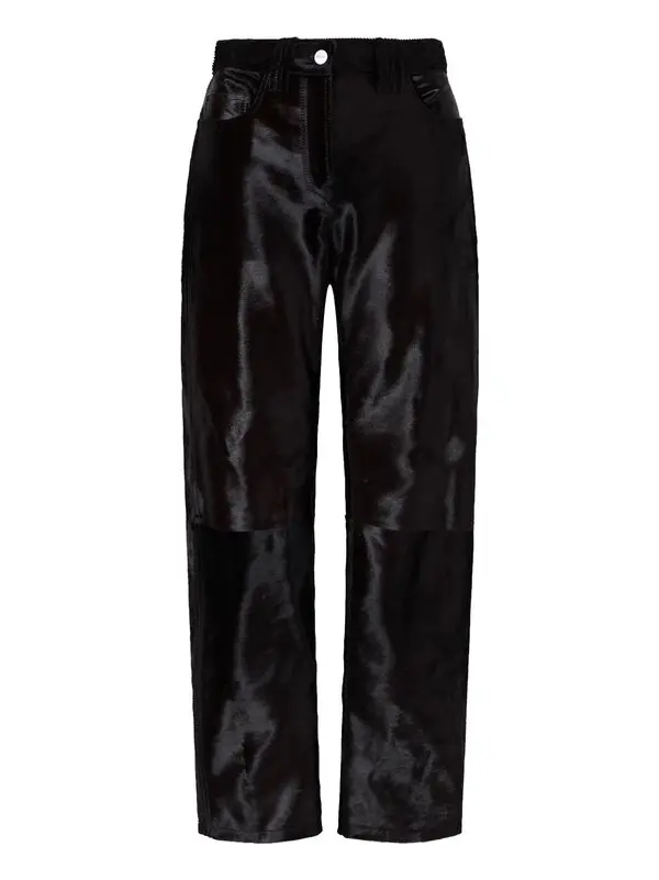 Khaite Callum Straight-leg Pants - Black