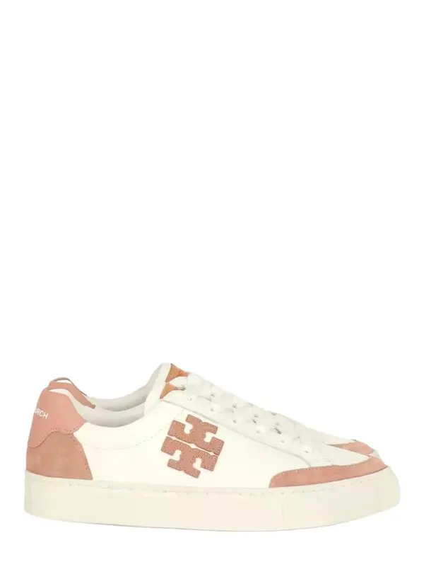 Tory Burch Logo Detail Sneakers - White