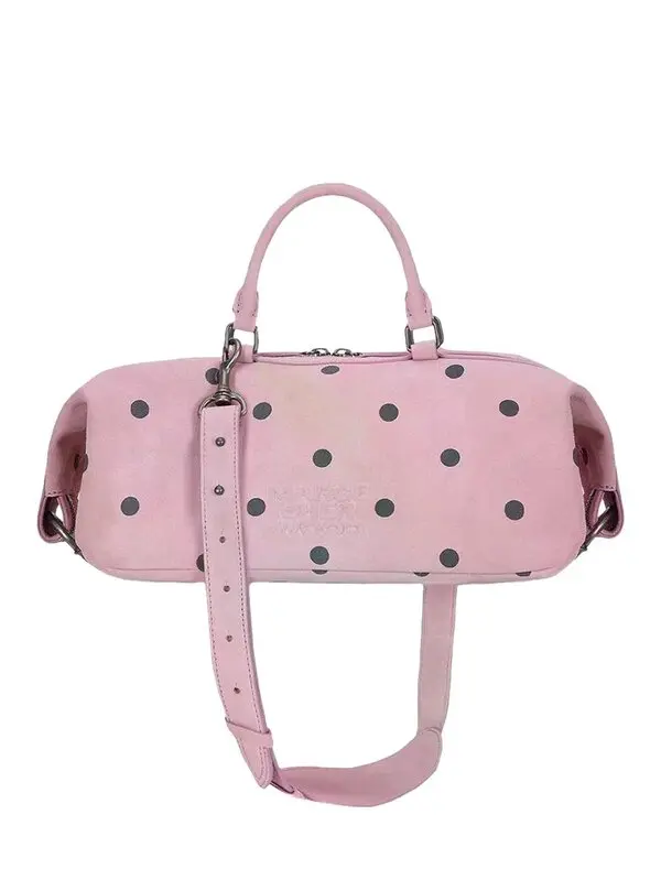 MARGESHERWOOD Printed Leather Tote Bag - Pink
