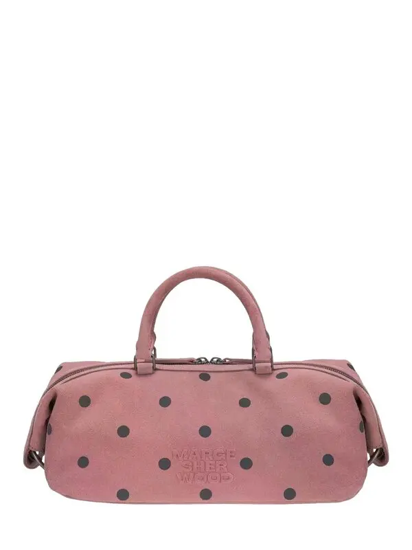 MARGESHERWOOD Printed Leather Tote Bag - Pink