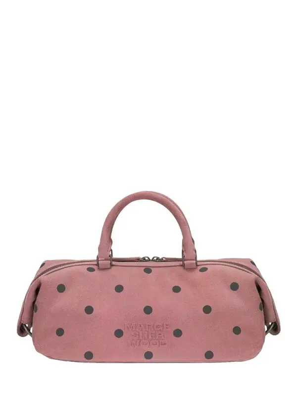 MARGESHERWOOD X Peanuts Dumpling Polka-dot Tote Bag - Pink