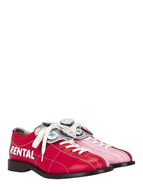 Kenzo Striker Derbies Bowling Shoes - Cherry