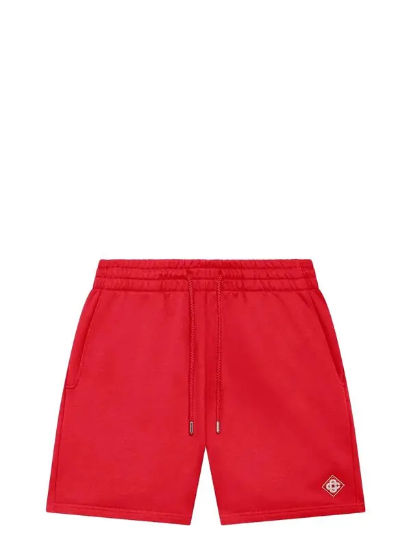 Casablanca Diamond Logo Sweatshorts - Red