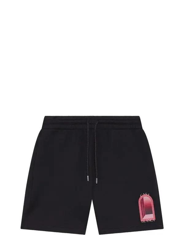 Casablanca L'arche Sweatshorts - Black
