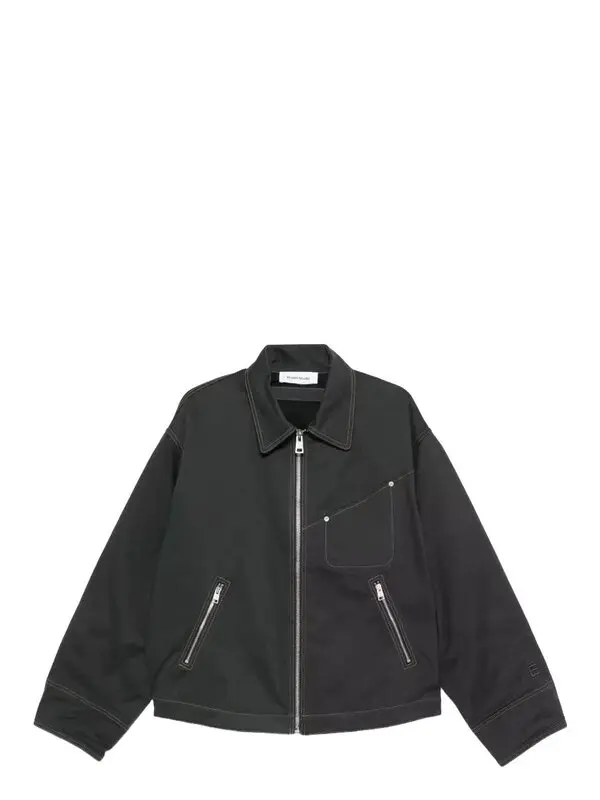 Études Studio Zipped Boxy Jacket - Grey