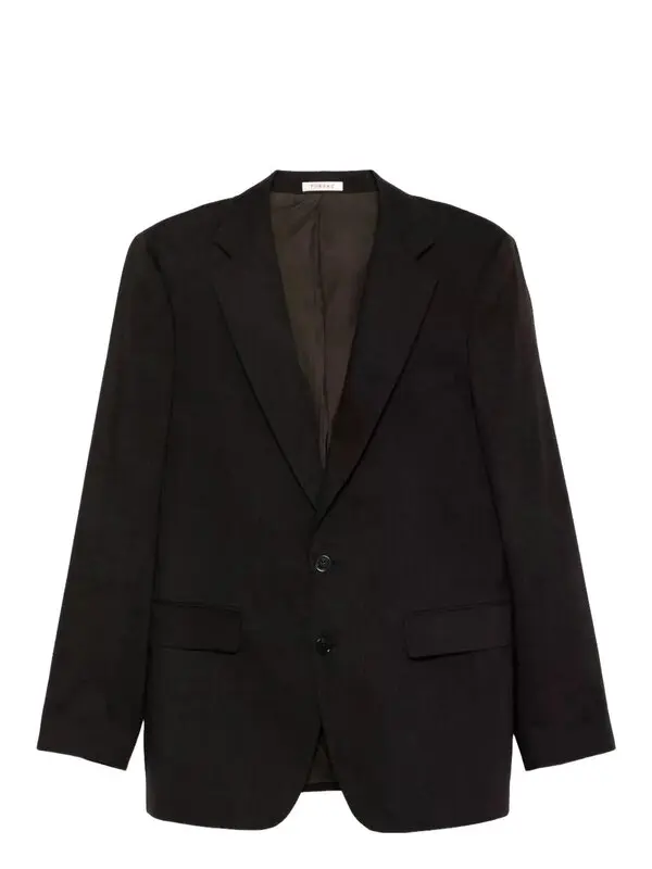 FURSAC Buttoned Blazer - Brown