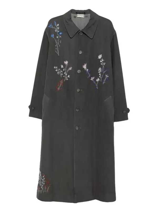 A.N.G.E.L.O. VINTAGE CULT Upcycled Floral Coat - Grey