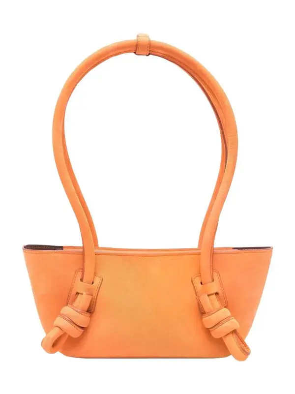 Hereu Mini Fleca Knot-detail Shoulder Bag - Orange