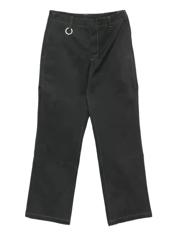 Études Studio Ring-detail Chino Trousers - Grey