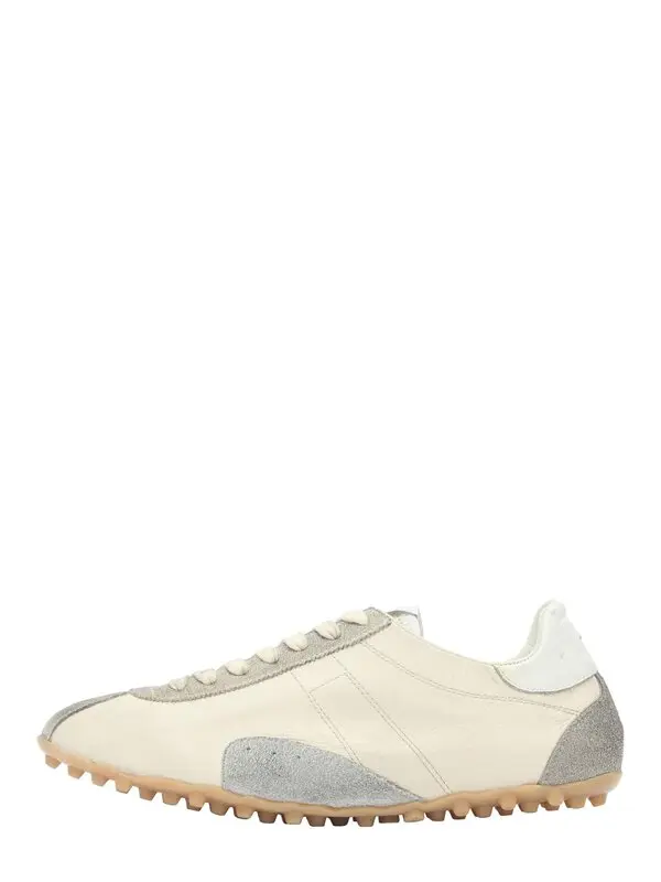MAISON MARGIELA Low Top Sprinters Sneakers - Cream/white/grey