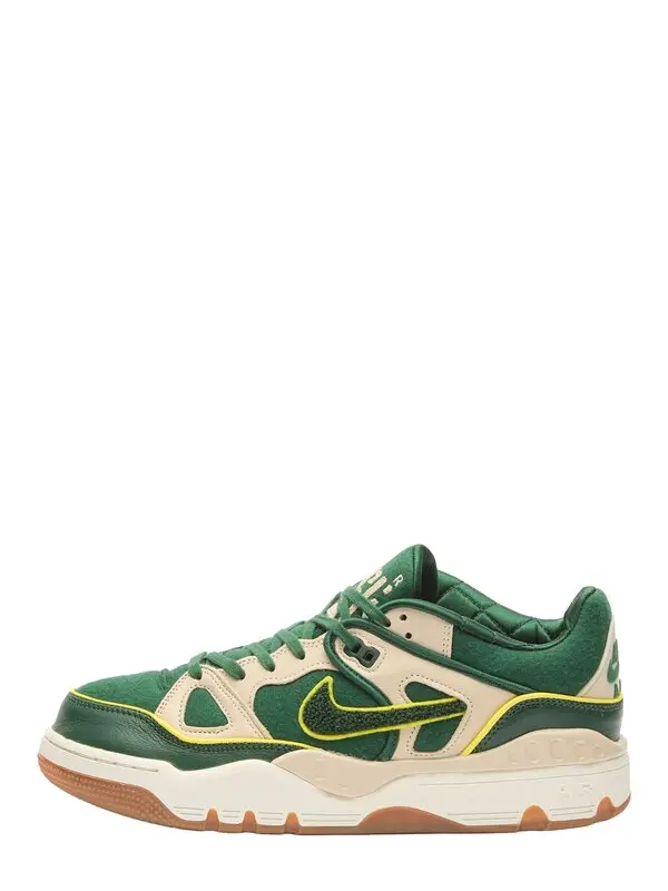 Nike X Nigo Air Force 3 Low Sp Sneaker - Forest Green/oatmeal/yellow Strike