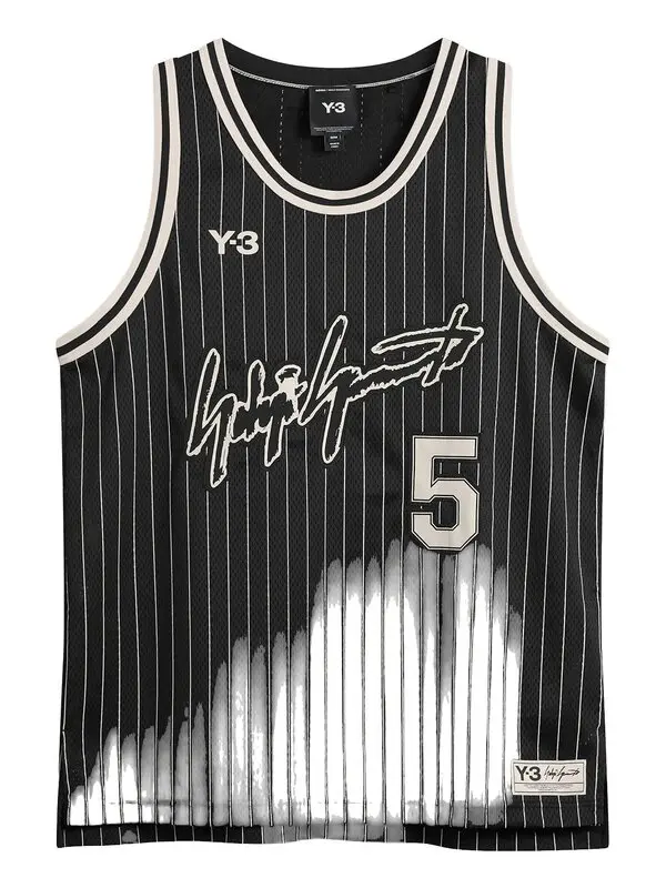 Y3 Elite 5 Edwards Basketball Jersey - Black