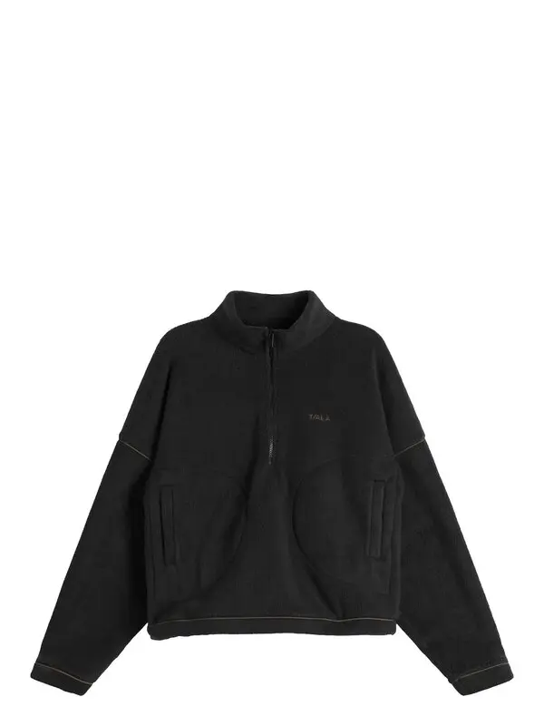 TALA 1/4 Zip Fleece Jacket - Black