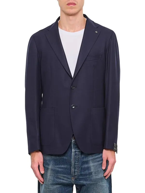 Tagliatore Montecarlo Jacket - Blue