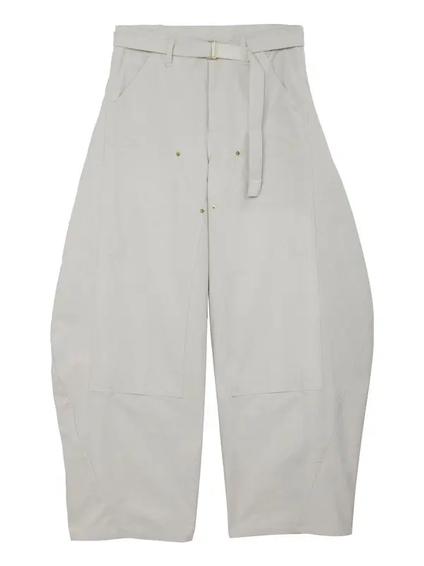 Sacai X Carhartt Wip Oversized Trousers - Bianco