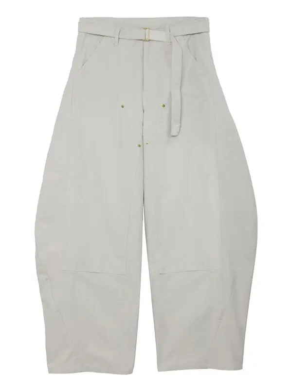 Sacai X Carhartt Wip Oversized Trousers - White