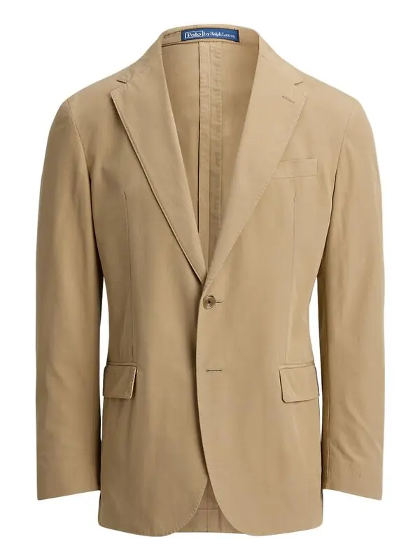 Ralph Lauren Polo Soft Tailored Fit Poplin Jacket - Camel