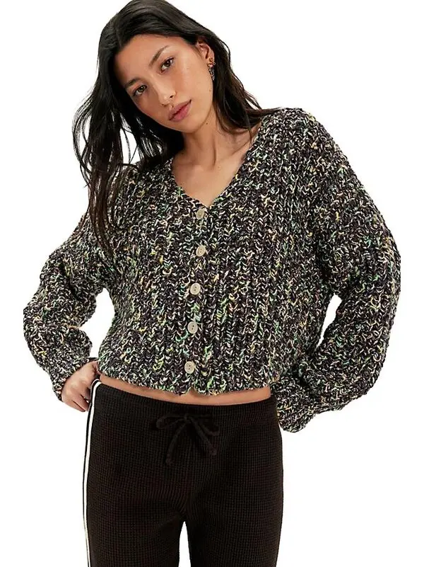 Free People Flea Market Cardigan - Camp Crush