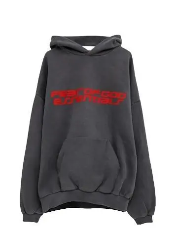 Fear Of God Essentials 90's Hoodie - Iron Grey