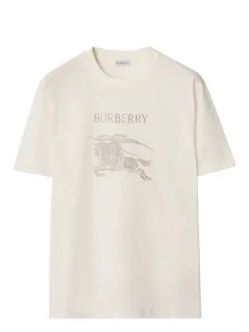 Burberry Seth Knight Logo T-shirt - Chalk