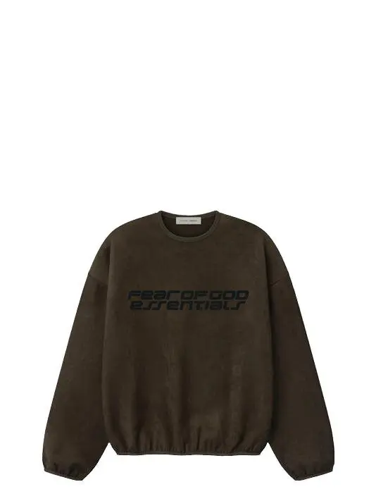 Fear Of God Essentials Modern Crewneck Sweatshirt - Brown
