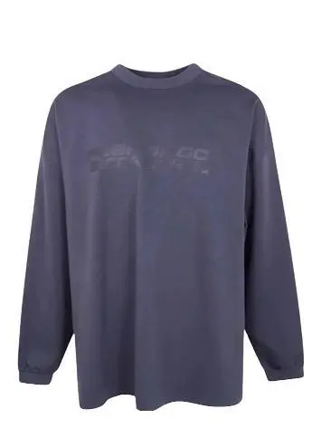 Fear Of God Essentials 90's Long Sleeve Tee Shirt - Iron Grey