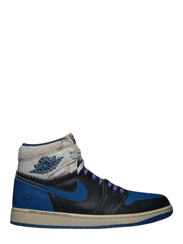 JORDAN 1 Retro High Og Sp Fragment X Union La - Black/navy Blue/sport Royal