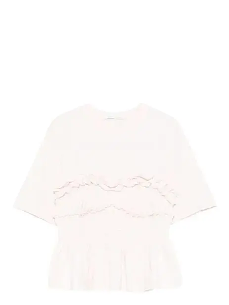 Cecilie Bahnsen Vilde T-shirt - Light Pink
