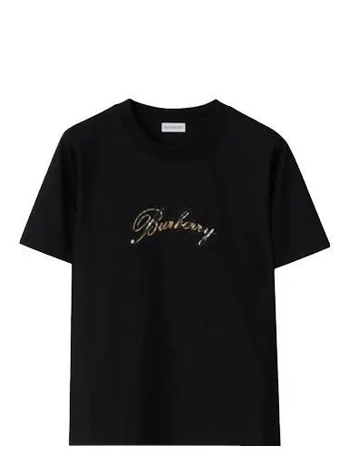 Burberry Frankie Logo T-shirt - Black