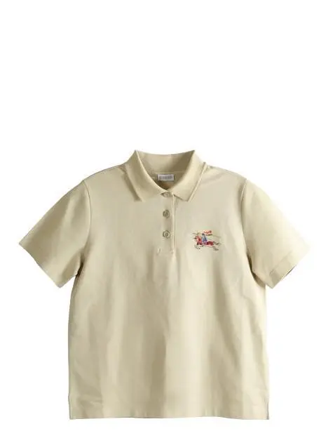 Burberry Priscilla Polo Shirt - Limestone Beige