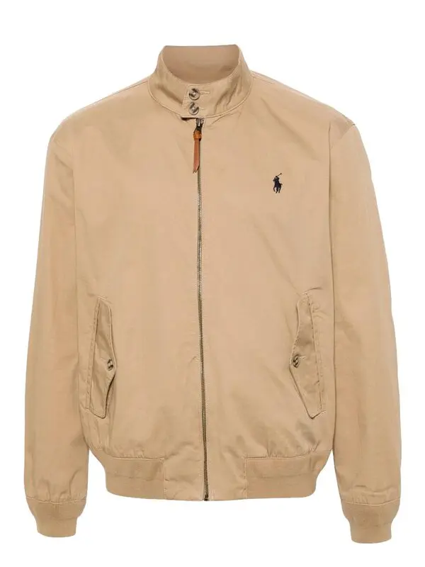Polo Ralph Lauren Polo Shirt Ralph Lauren City Cotton Twill Windbreaker - Cafe Tan